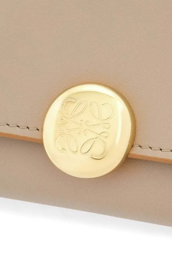 Loewe Logo Engraved Fold-over Wallet