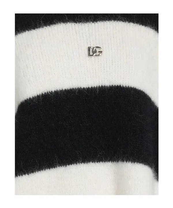 Dolce & Gabbana Striped Crewneck Jumper