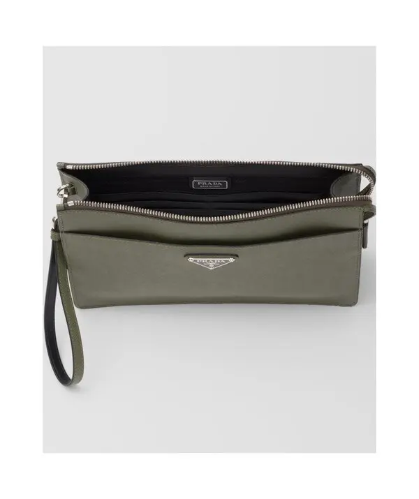 Prada Saffiano Leather Pouch