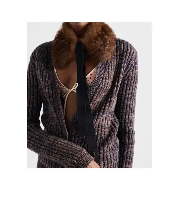 Prada Shearling Collar