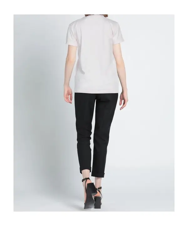 Max Mara Logo Crew Neck T-shirt - White