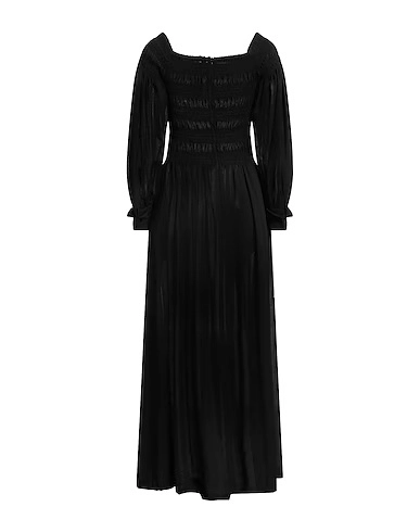 Max Mara Long Sleeve Gathered Evening Dress