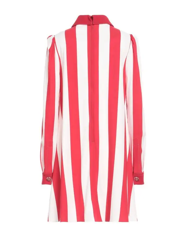 Dolce & Gabbana Two-tone Striped Long Sleeve Shirt Dress