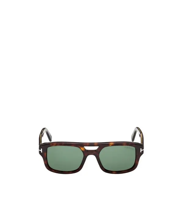 TOM FORD Aviator-style Sunglasses - Green