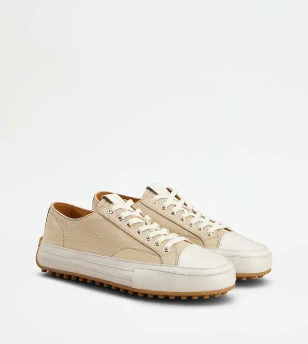 TOD'S Round Toe Lace-up Sneakers