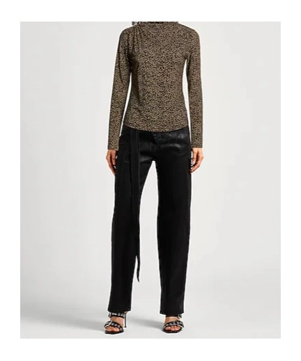 Isabel Marant Étoile Printed Long Sleeve Turtleneck