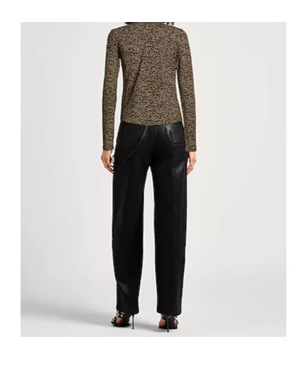Isabel Marant Étoile Printed Long Sleeve Turtleneck