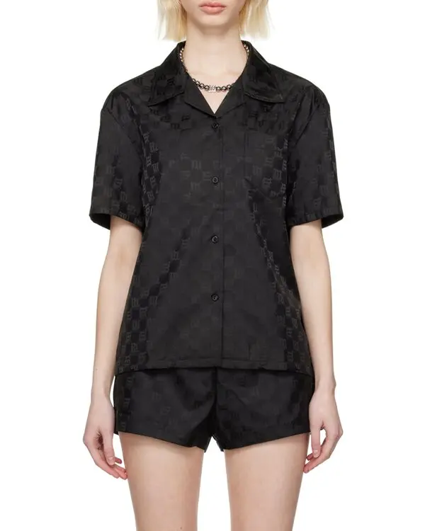 MISBHV Monogram Printed Short-sleeved Shirt