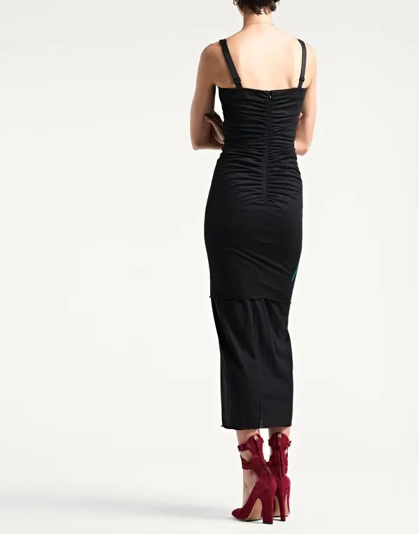 Dolce & Gabbana Sleeveless Square Neck Slim-fit Dress