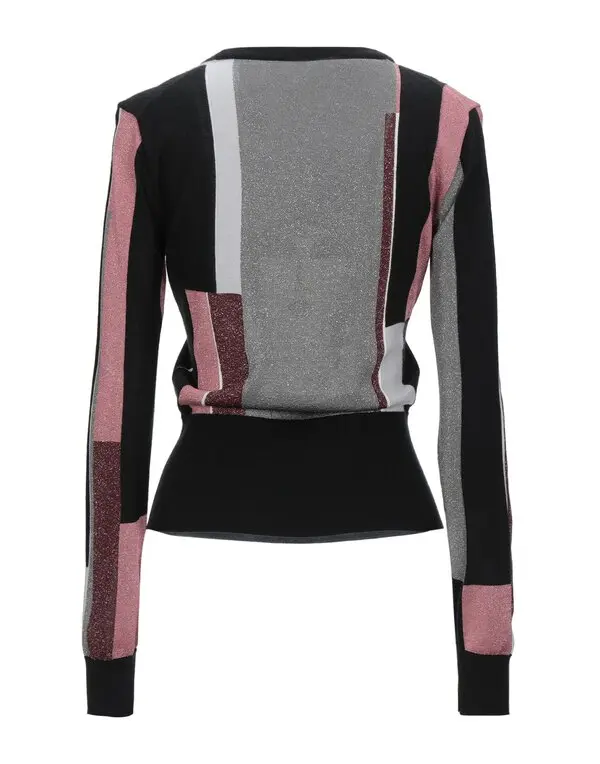 Dolce & Gabbana Multicolor Geometric Knit Sweater