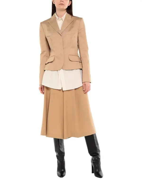 Dolce & Gabbana Solid Color Stretch Long-sleeve Jacket