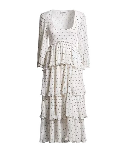 GANNI Polka Dot Dress