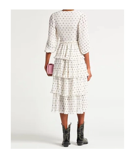 GANNI Polka Dot Dress