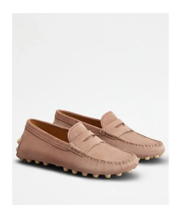 TOD'S Gommino Penny Loafers - Brown