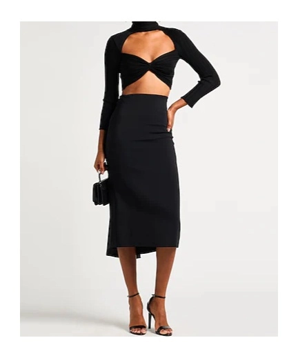 Jacquemus Fitted Midi Skirt