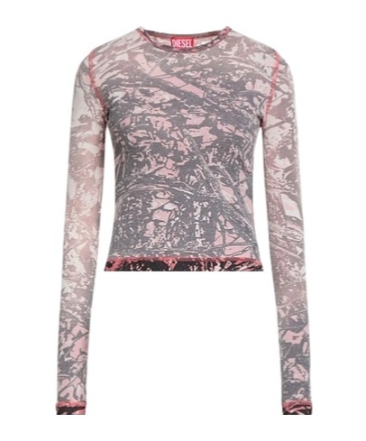 DIESEL® Printed Long-sleeve T-shirt