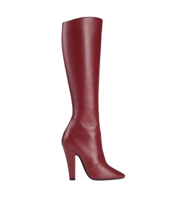 Saint Laurent Simple Solid-colored Long Boots