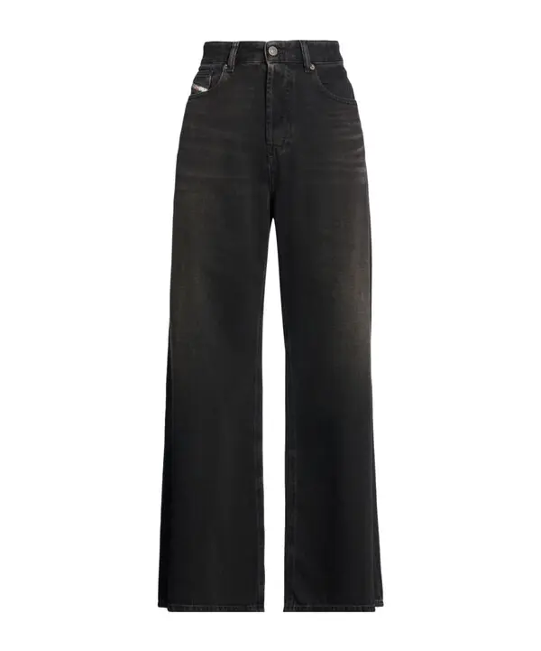 DIESEL® Plain Colour Straight-leg Jeans