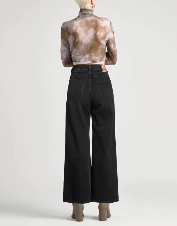 DIESEL® Plain Colour Straight-leg Jeans