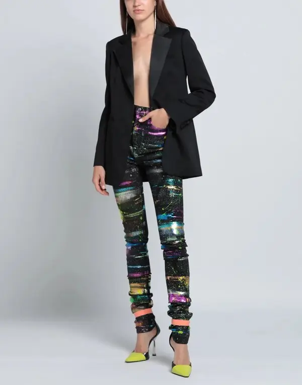 Dolce & Gabbana Multicolor Stretch Pants