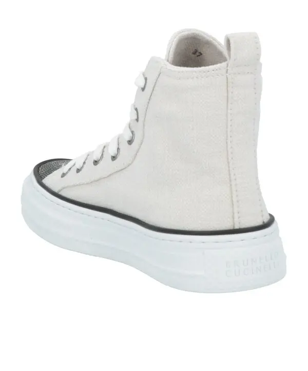 Brunello Cucinelli Lace-up High-top Casual Shoes