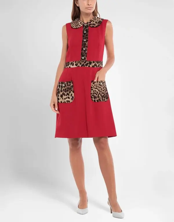 Dolce & Gabbana Sleeveless Peter Pan Collar Dress