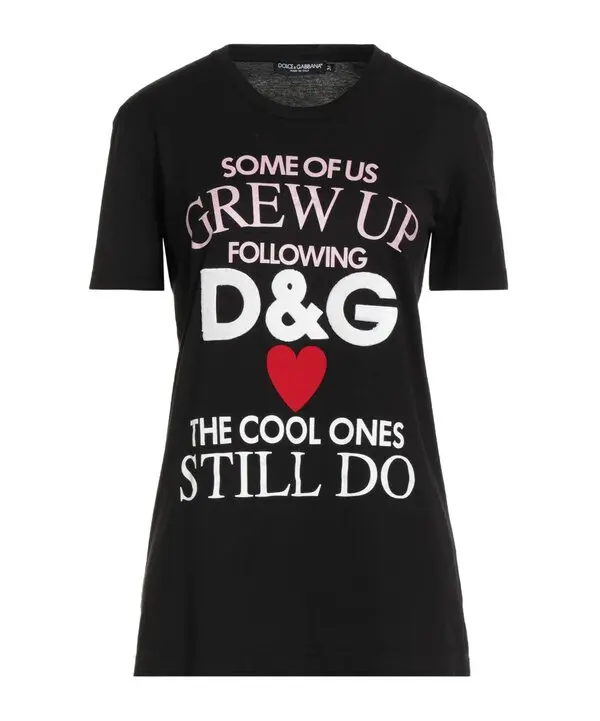 Dolce & Gabbana Printed T-shirt - Black