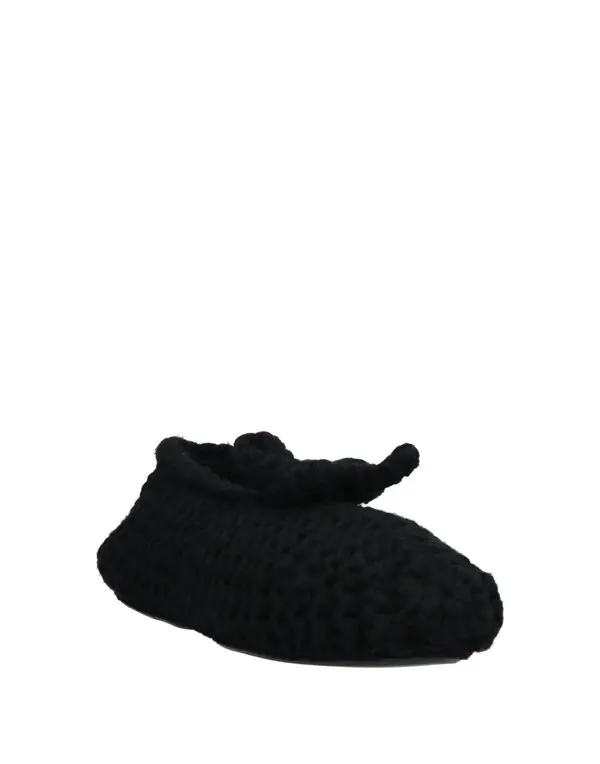 Dolce & Gabbana Round Toe Ballet Flats With Bow Detailing