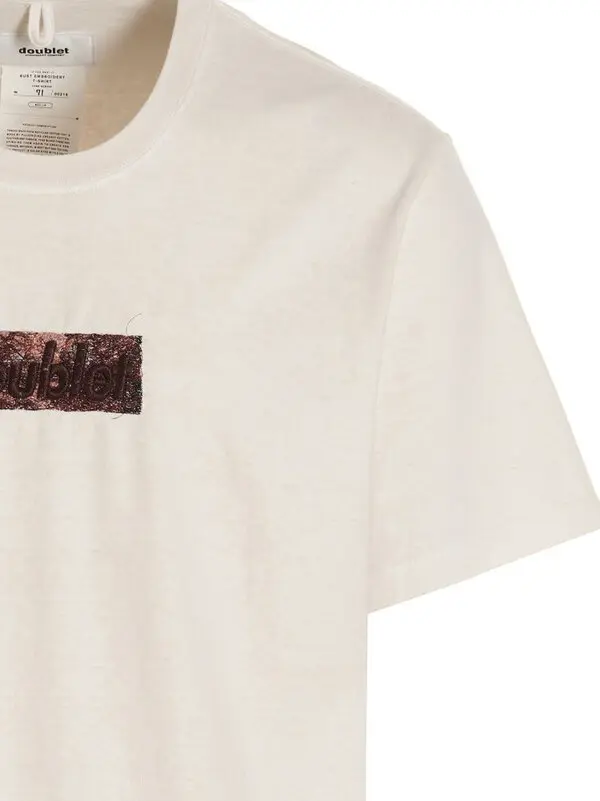 DOUBLET Logo-patch Cotton T-shirt