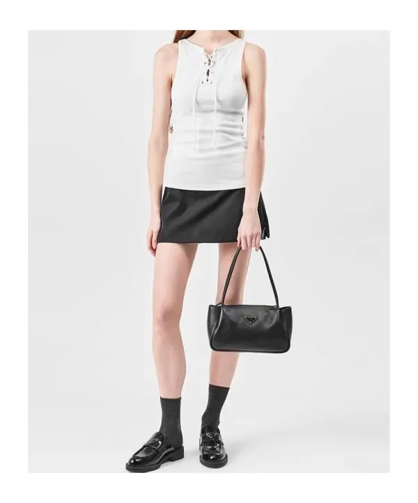 Prada Tie-neck Vest
