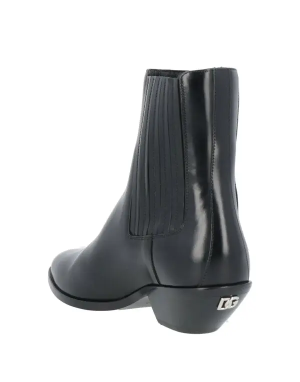 Dolce & Gabbana Leather Chelsea Boots