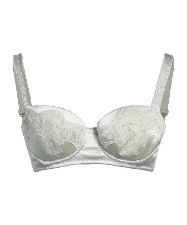 Dolce & Gabbana Satin Lace Bra