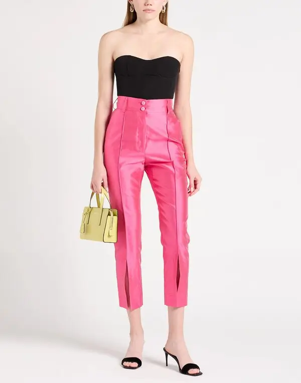 Dolce & Gabbana Solid Color Tapered Trousers