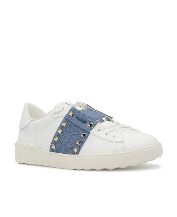 Valentino Garavani Rockstud Untitled Lace-up Sneakers