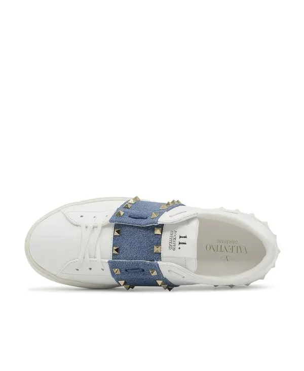 Valentino Garavani Rockstud Untitled Lace-up Sneakers