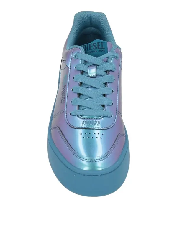 DIESEL® Low-top Sneakers With Metallic Finish