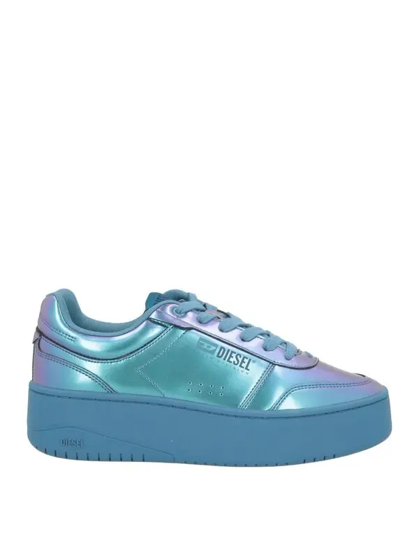 DIESEL® Low-top Sneakers With Metallic Finish