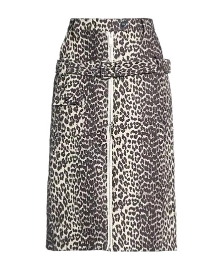 GANNI Printed Pencil Skirt