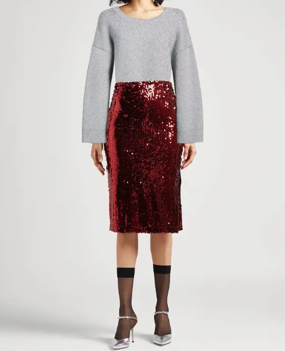 GANNI Crew Neck Sweater