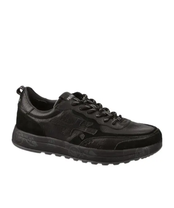 Premiata Round-toe Lace-up Sneakers