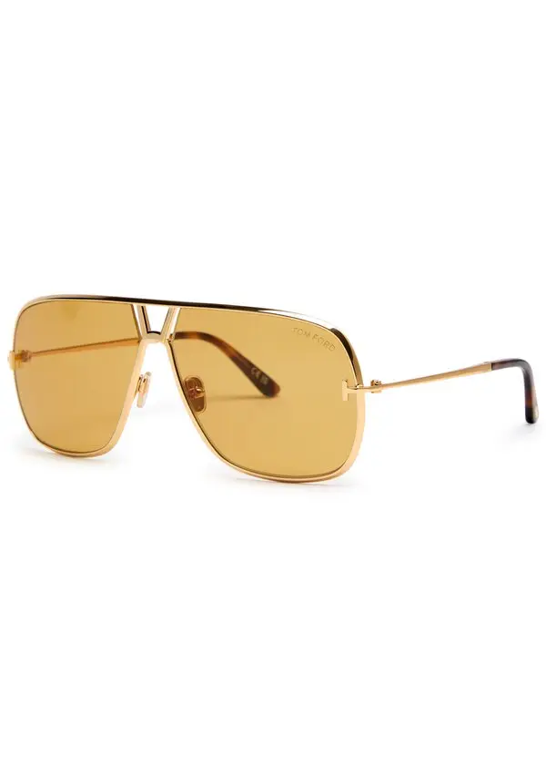TOM FORD Stavros Aviator-style Sunglasses