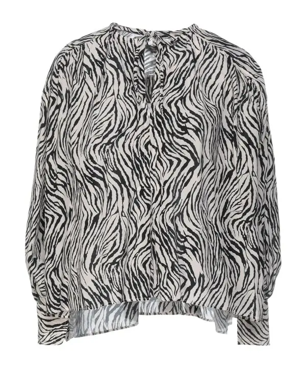 Isabel Marant Étoile Printed Zebra Blouse