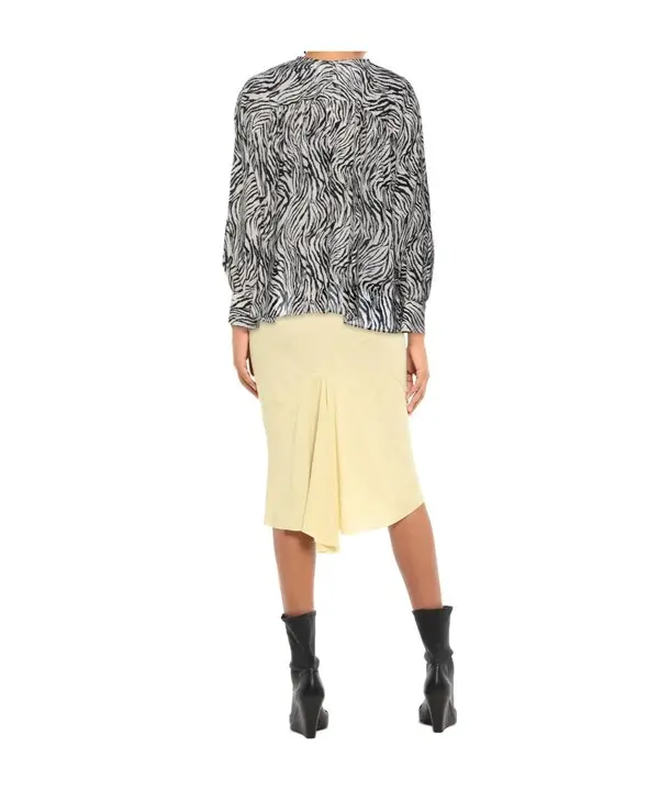 Isabel Marant Étoile Printed Zebra Blouse