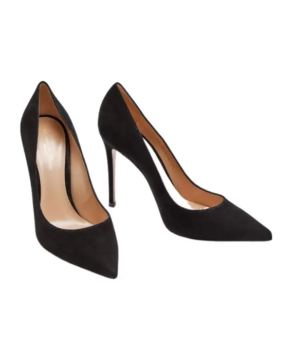 GIANVITO ROSSI Faux Suede High Heels