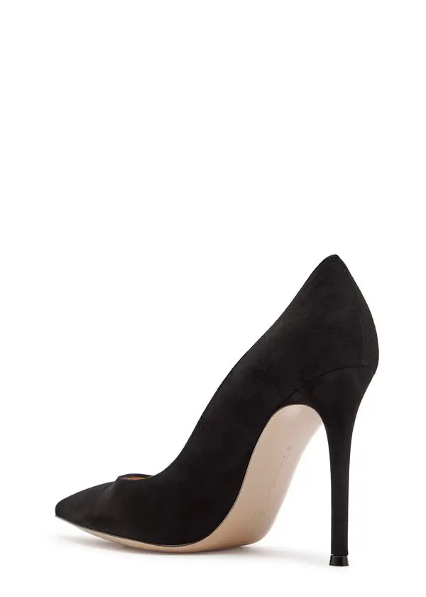 GIANVITO ROSSI Faux Suede High Heels