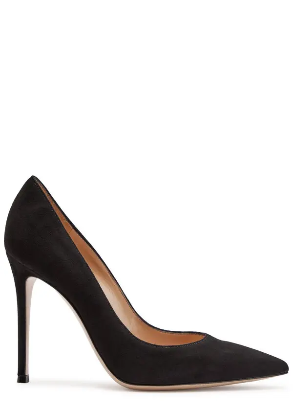 GIANVITO ROSSI Faux Suede High Heels