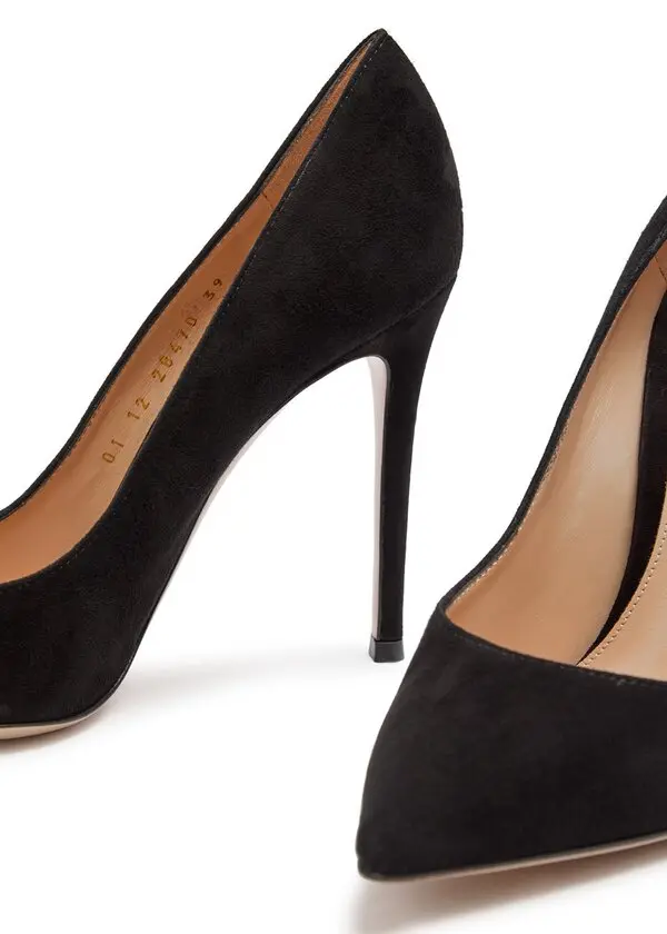 GIANVITO ROSSI Faux Suede High Heels