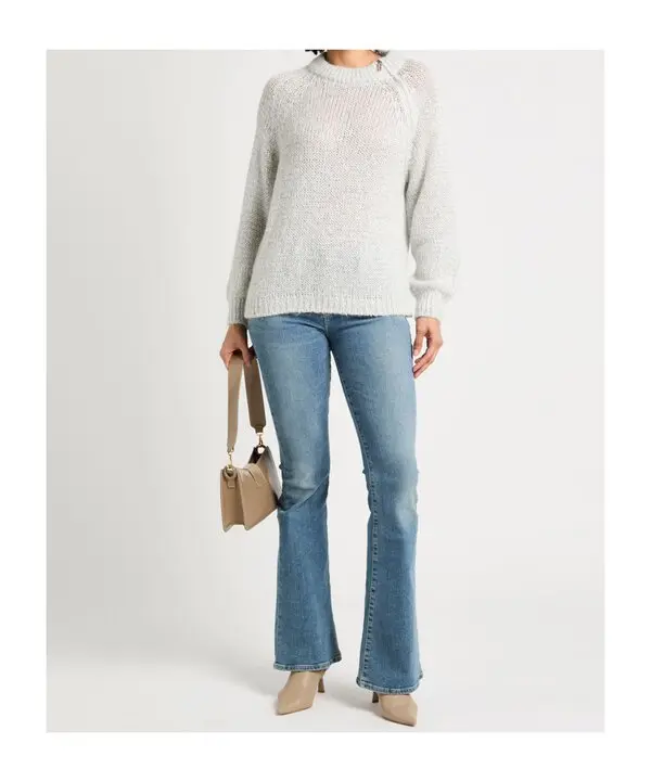 MAXCO. Max&co. Ribbed Crew Neck Sweater