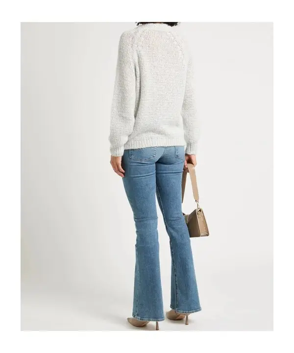 MAXCO. Max&co. Ribbed Crew Neck Sweater