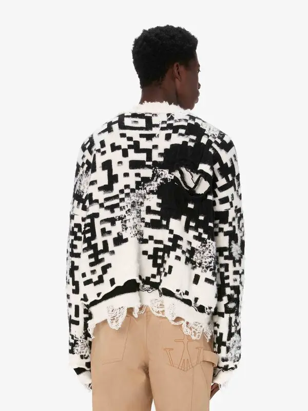 J.W.ANDERSON Qr-code Knit Jumper